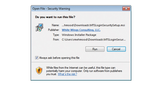 3. Follow on screen instructions on each step. (Use default settings).