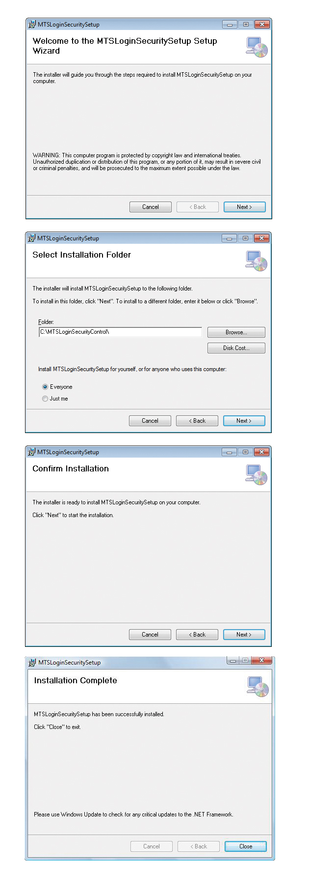 4. After Installation is Completed. Click on Close Button. 6. Double ...
